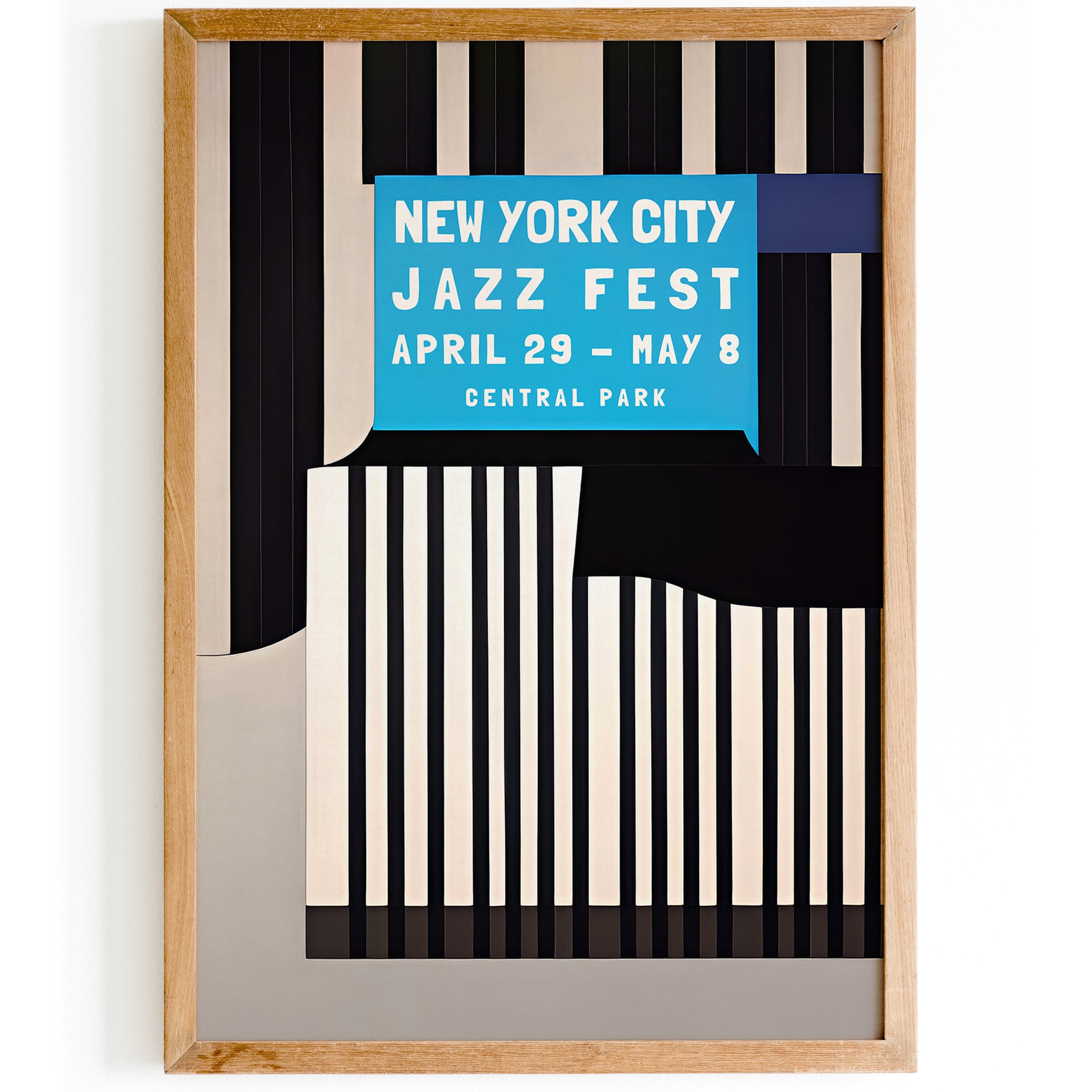 Retro Minimalist Music Poster – HypeSheriff Europe