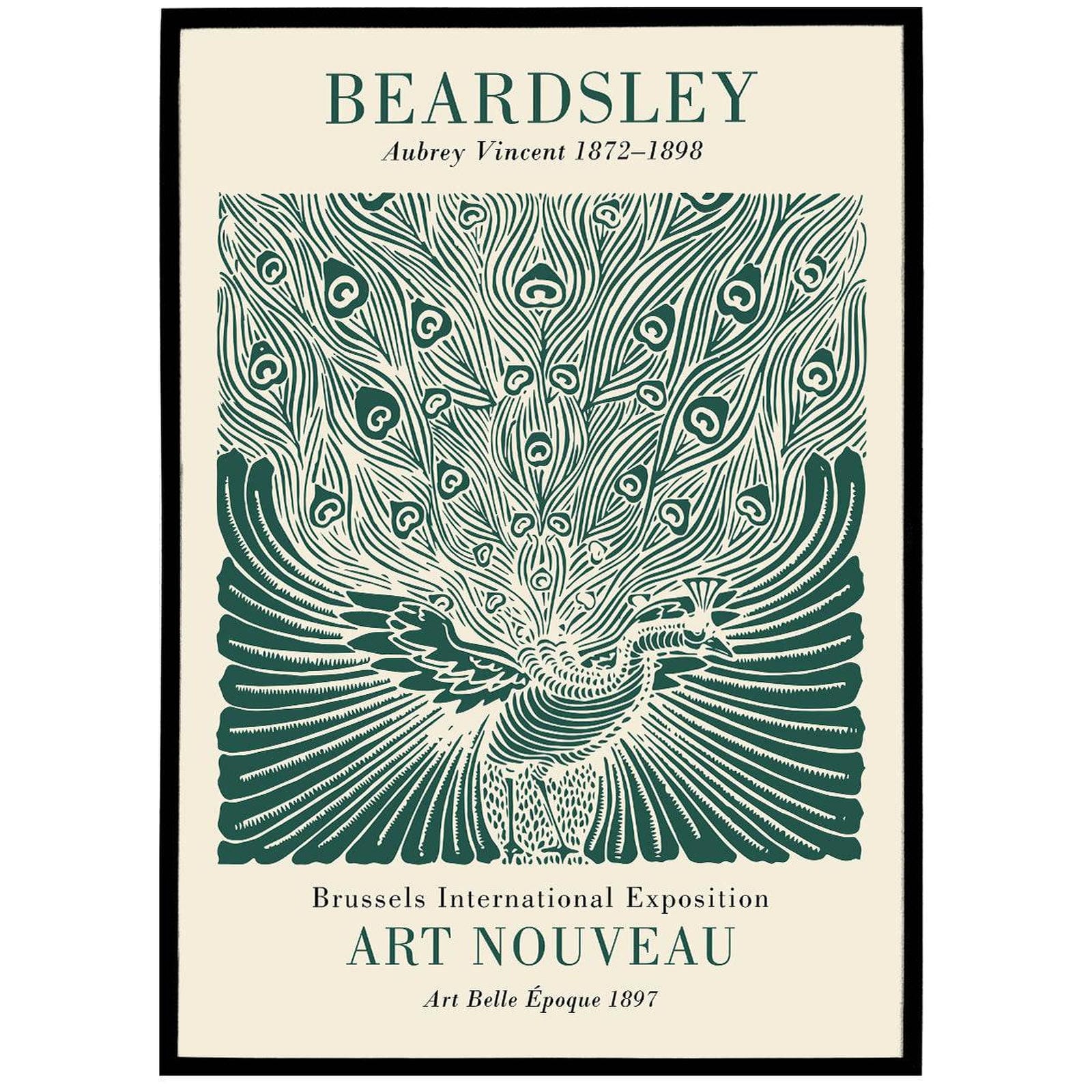 Art Nouveau Poster | Iconic Posters, Original Art Prints – HypeSheriff ...