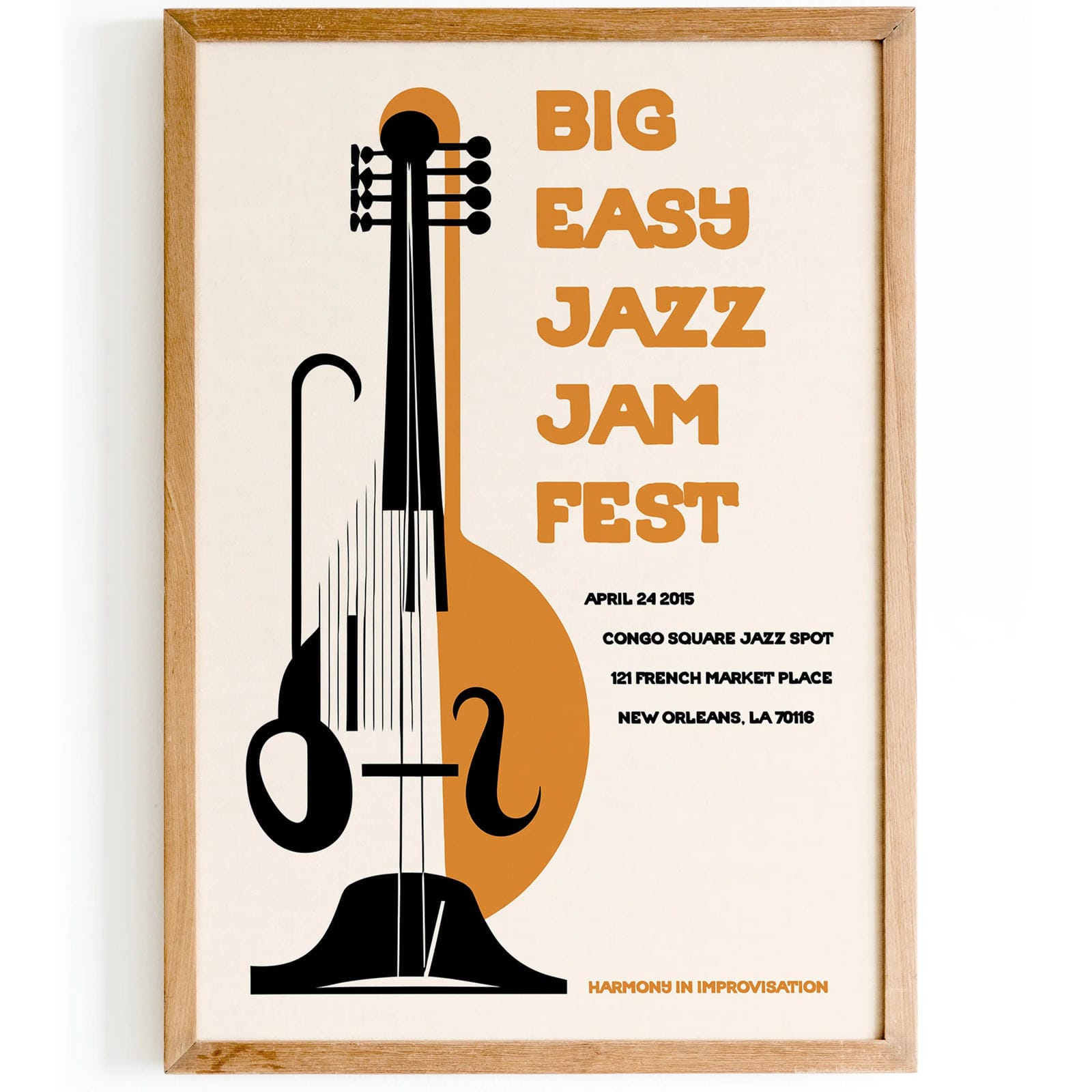 Big Easy Jazz Jam Fest Poster – HypeSheriff Europe
