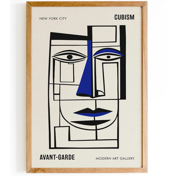 Cubism Picasso Inspired Face Poster – HypeSheriff Europe