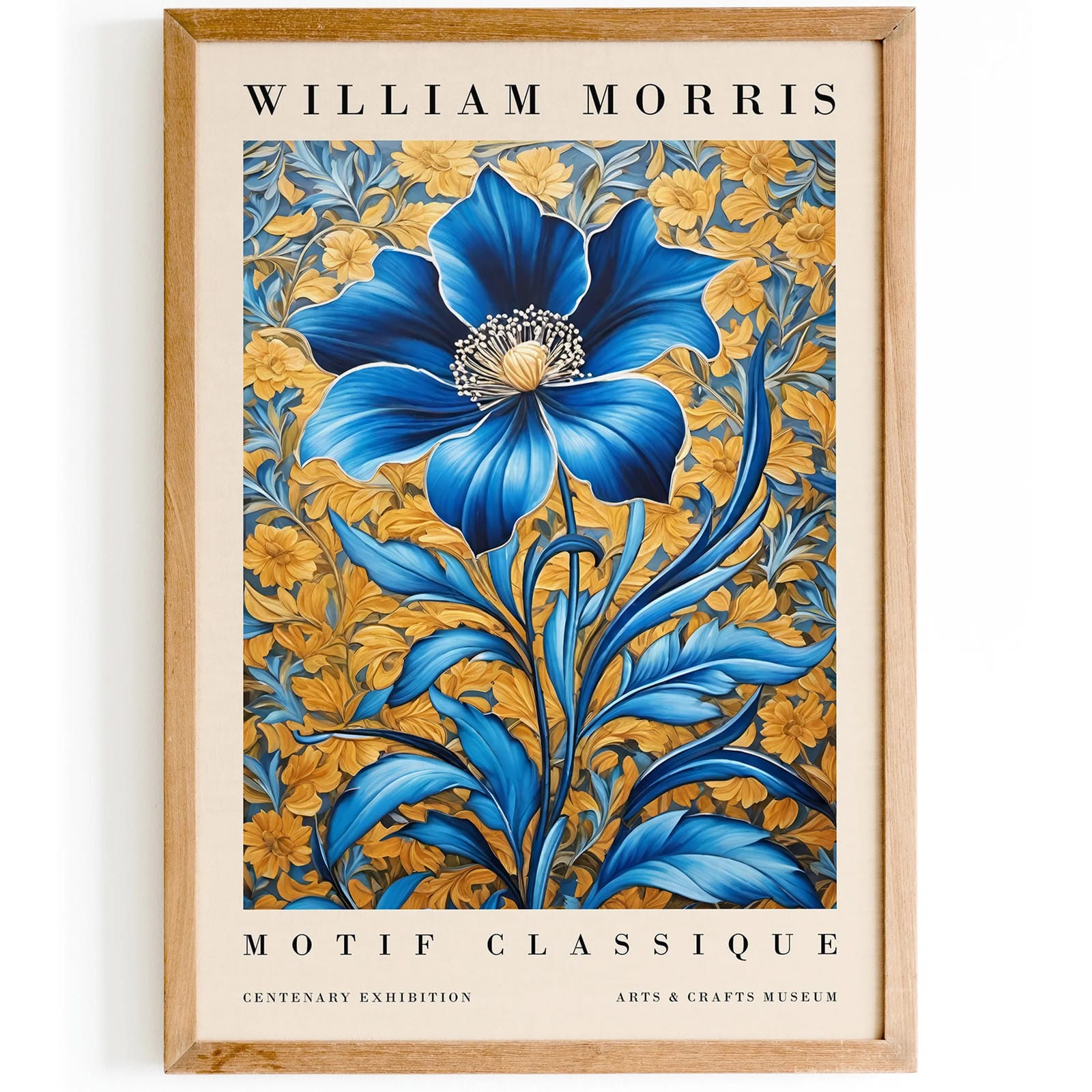 W. Morris Botanical Motif Poster – HypeSheriff Europe