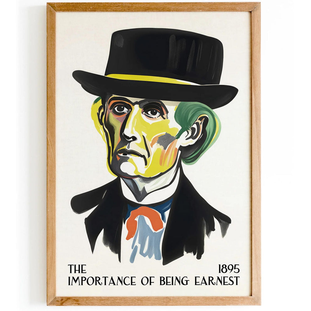The Importance of Being Earnest 1895 Theater Poster – HypeSheriff Europe