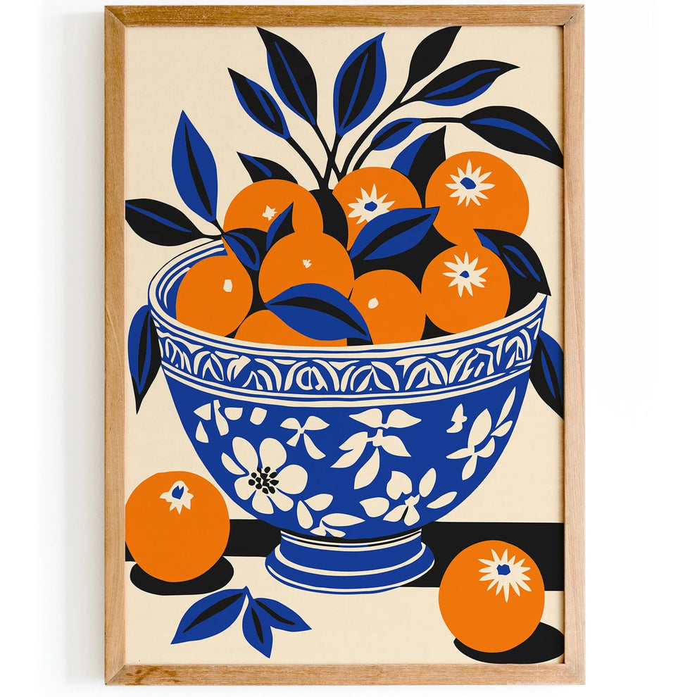 Bowl of Oranges Kitchen Decor Wall Art – HypeSheriff Europe