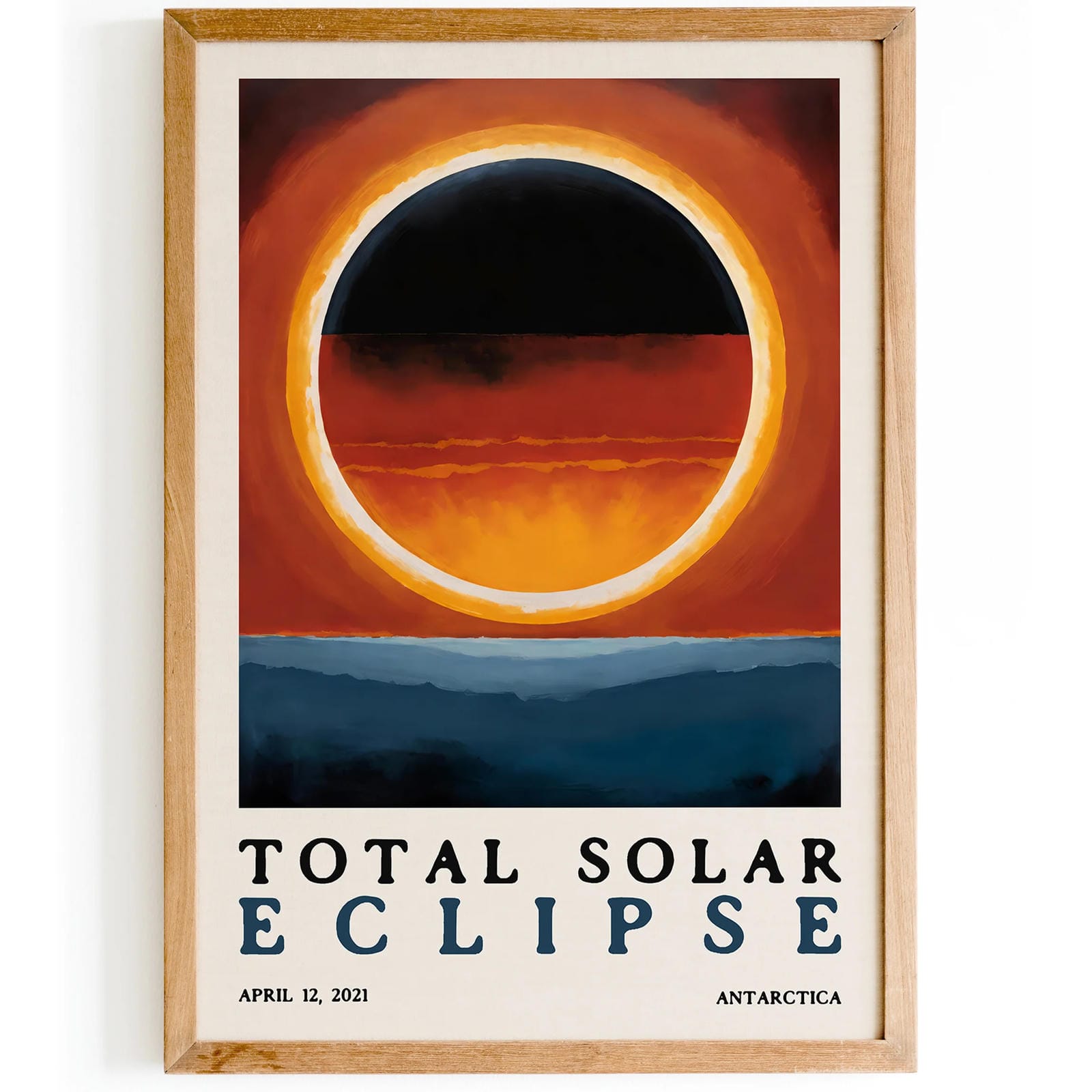 Total Eclipse, Cosmos Painting Art Print – HypeSheriff Europe