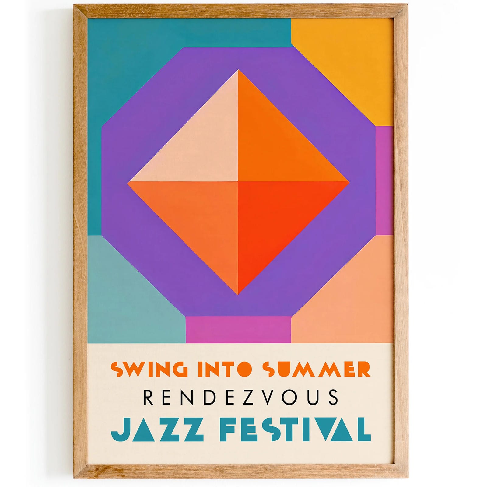 Swing into Summer Jazz Festival Poster – HypeSheriff Europe