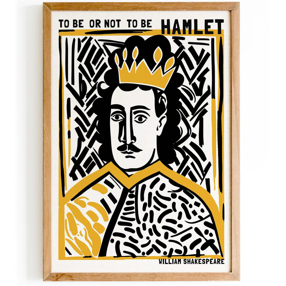 To Be Or Not To Be Hamlet Poster – HypeSheriff Europe