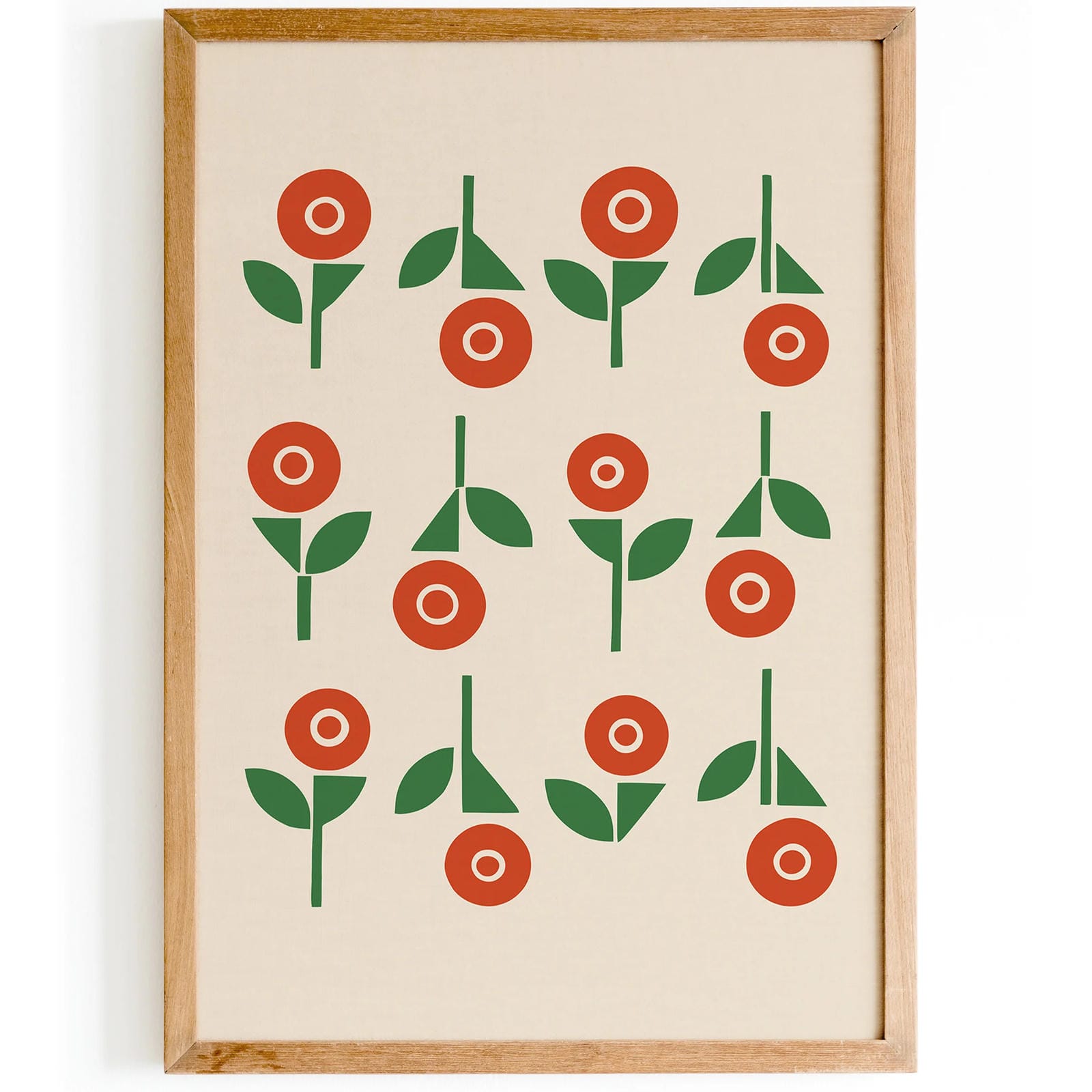 Retro 60s Minimalist Flowers Poster – HypeSheriff Europe