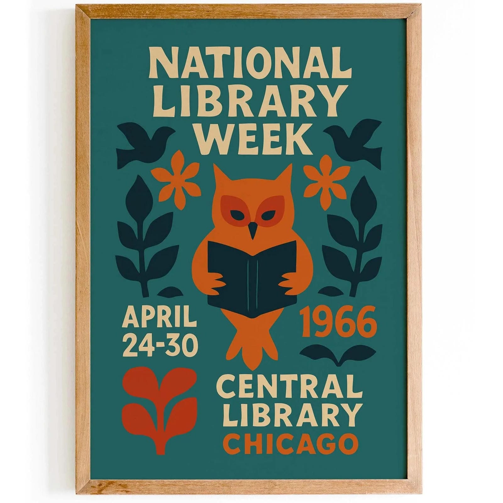 National Library Week Poster Print – HypeSheriff Europe