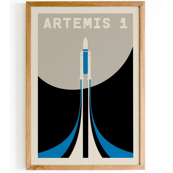 Artemis 1 - Moon Mission Poster – HypeSheriff Europe