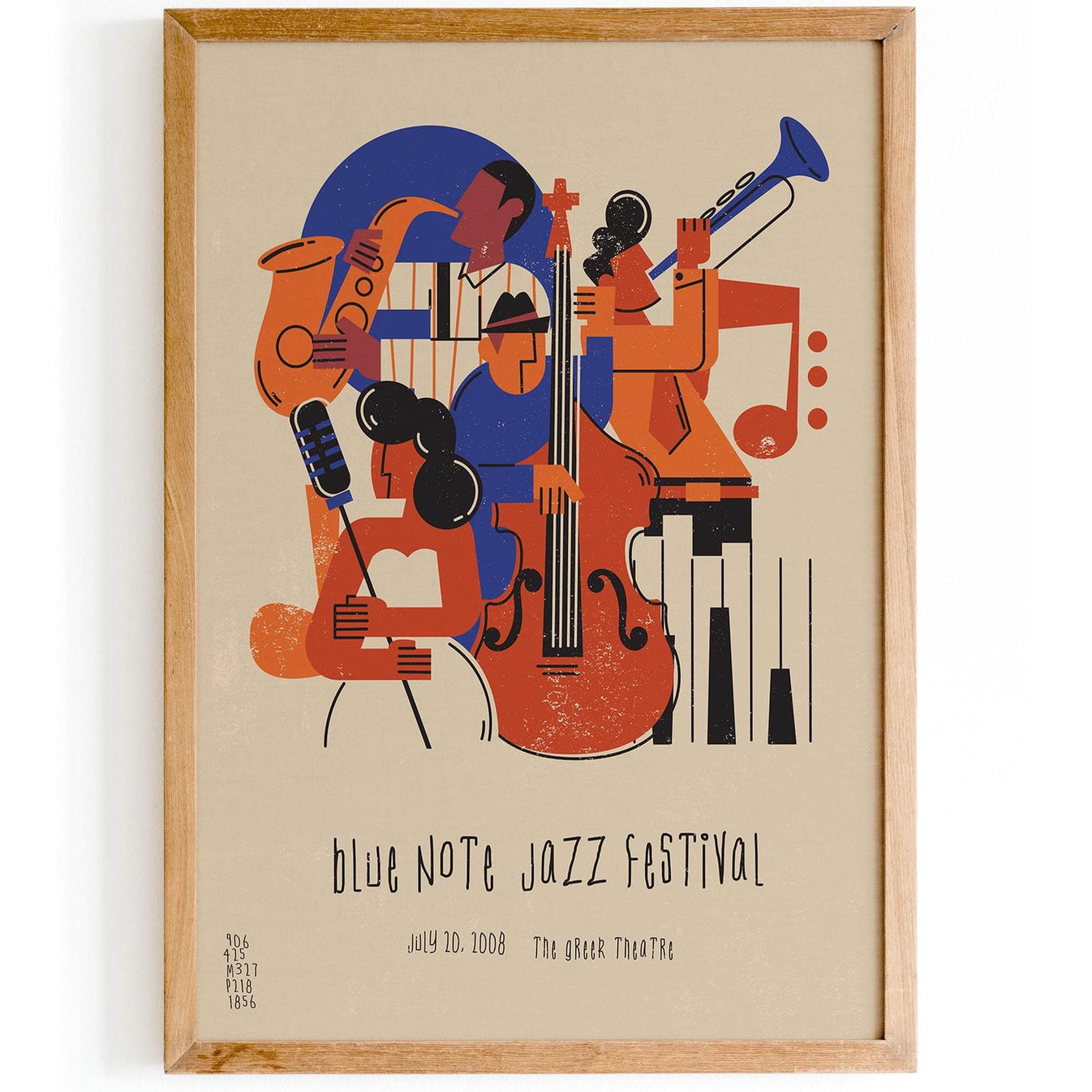 Blue Note Jazz Festival Poster Reprint – HypeSheriff Europe