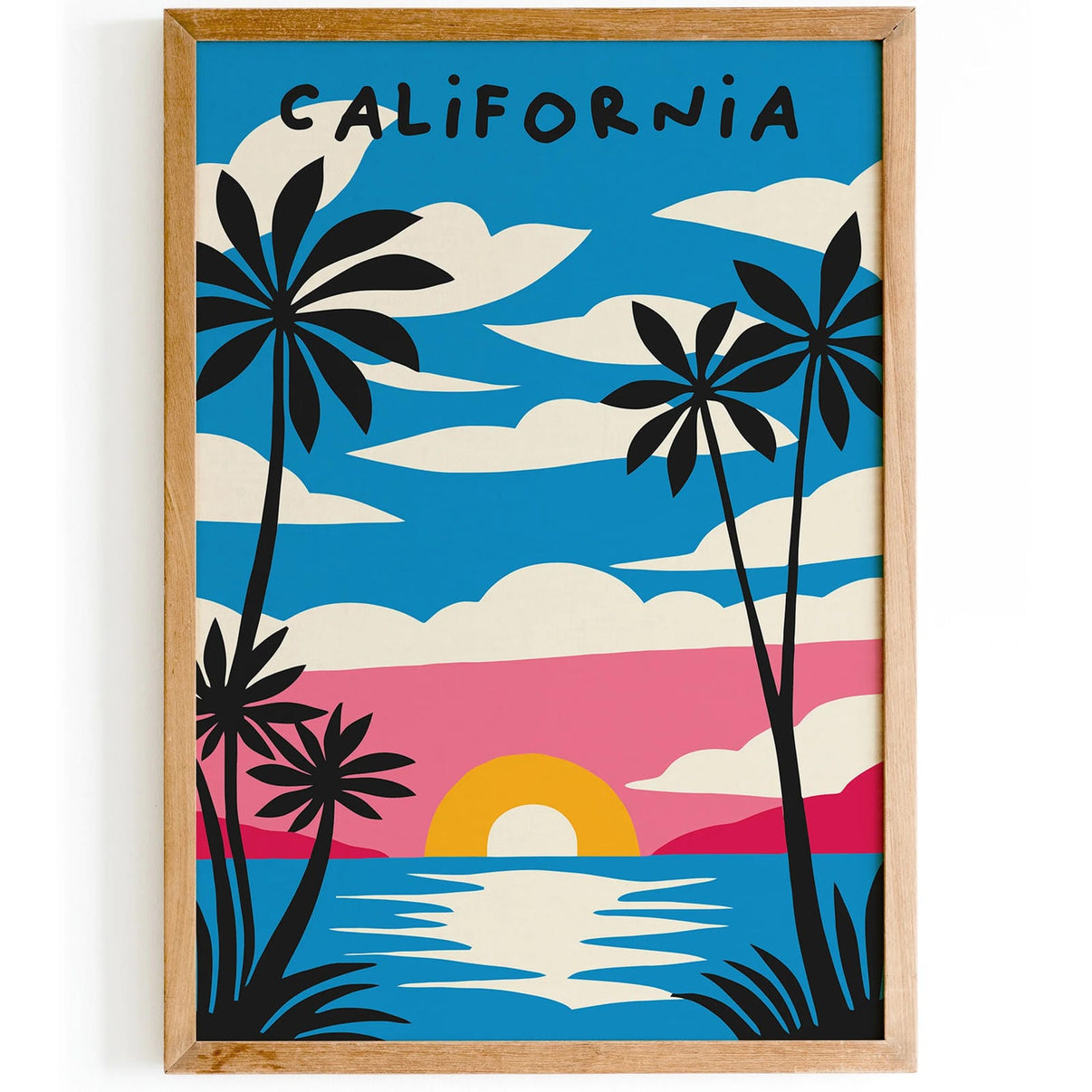 California Sunshine Landscape Wall Art – HypeSheriff Europe