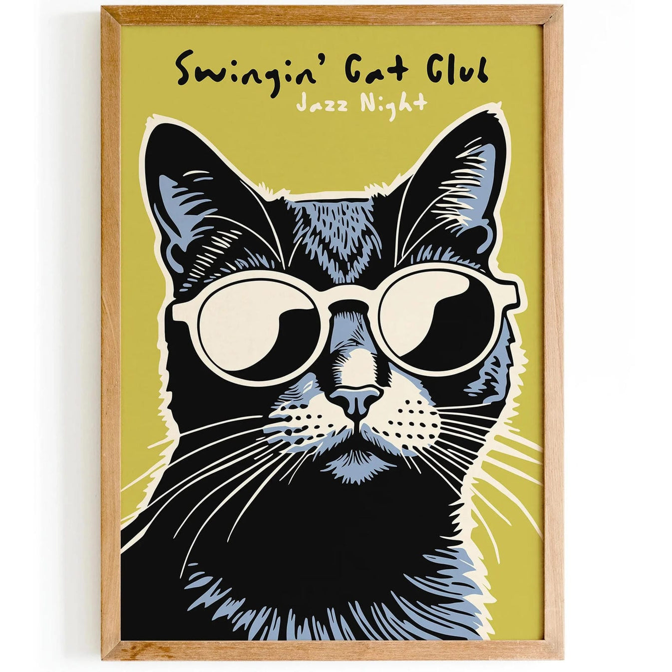 Swingin Cat Jazz Club Poster – HypeSheriff Europe