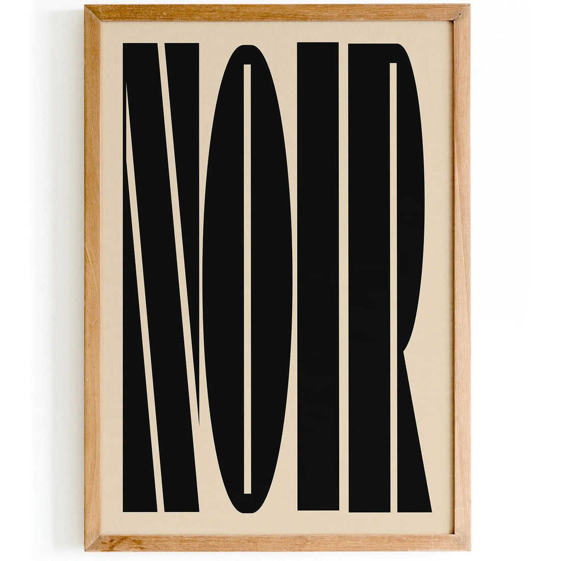 Noir Typography Poster – HypeSheriff Europe