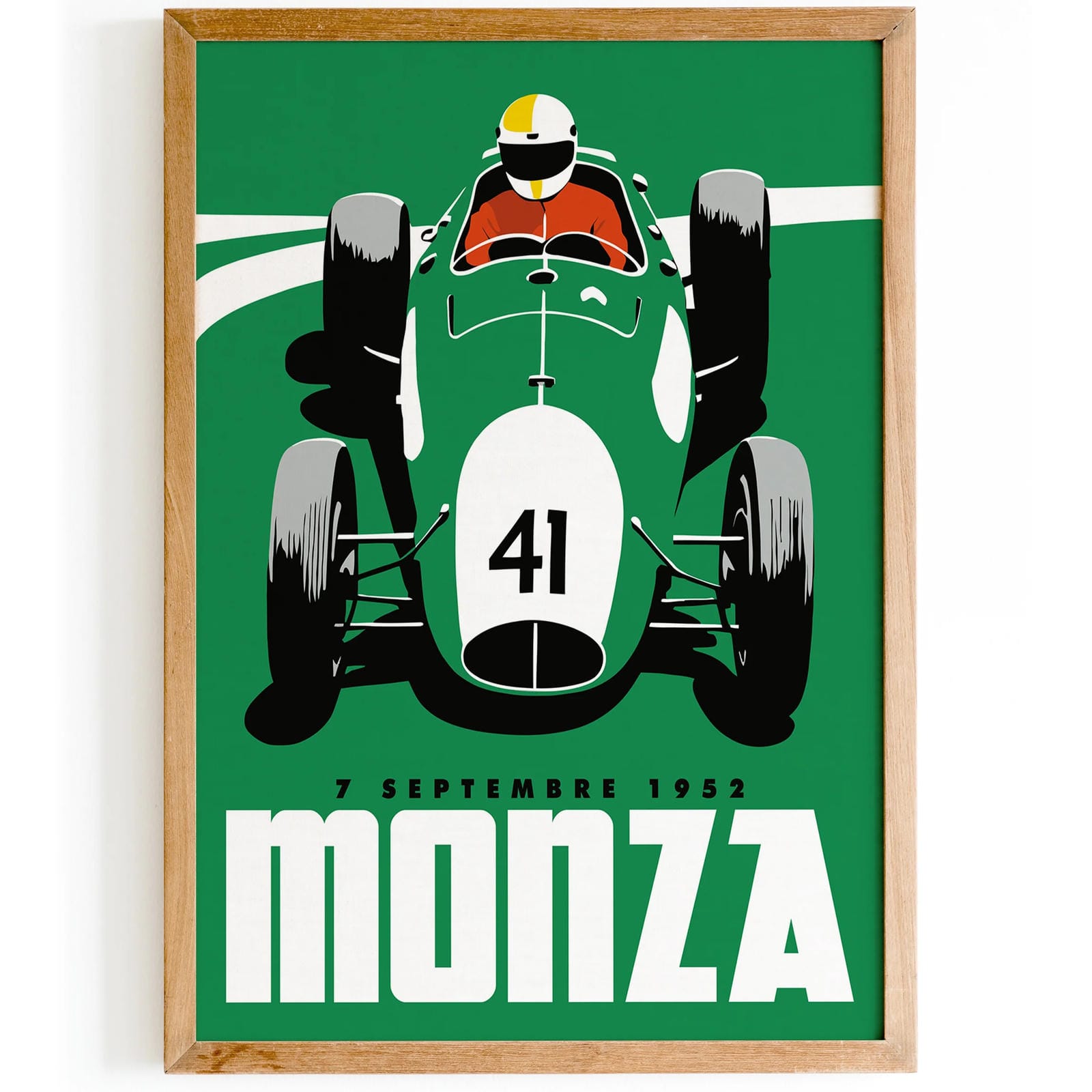 Monza - 1952 Vintage Racing Poster – HypeSheriff Europe