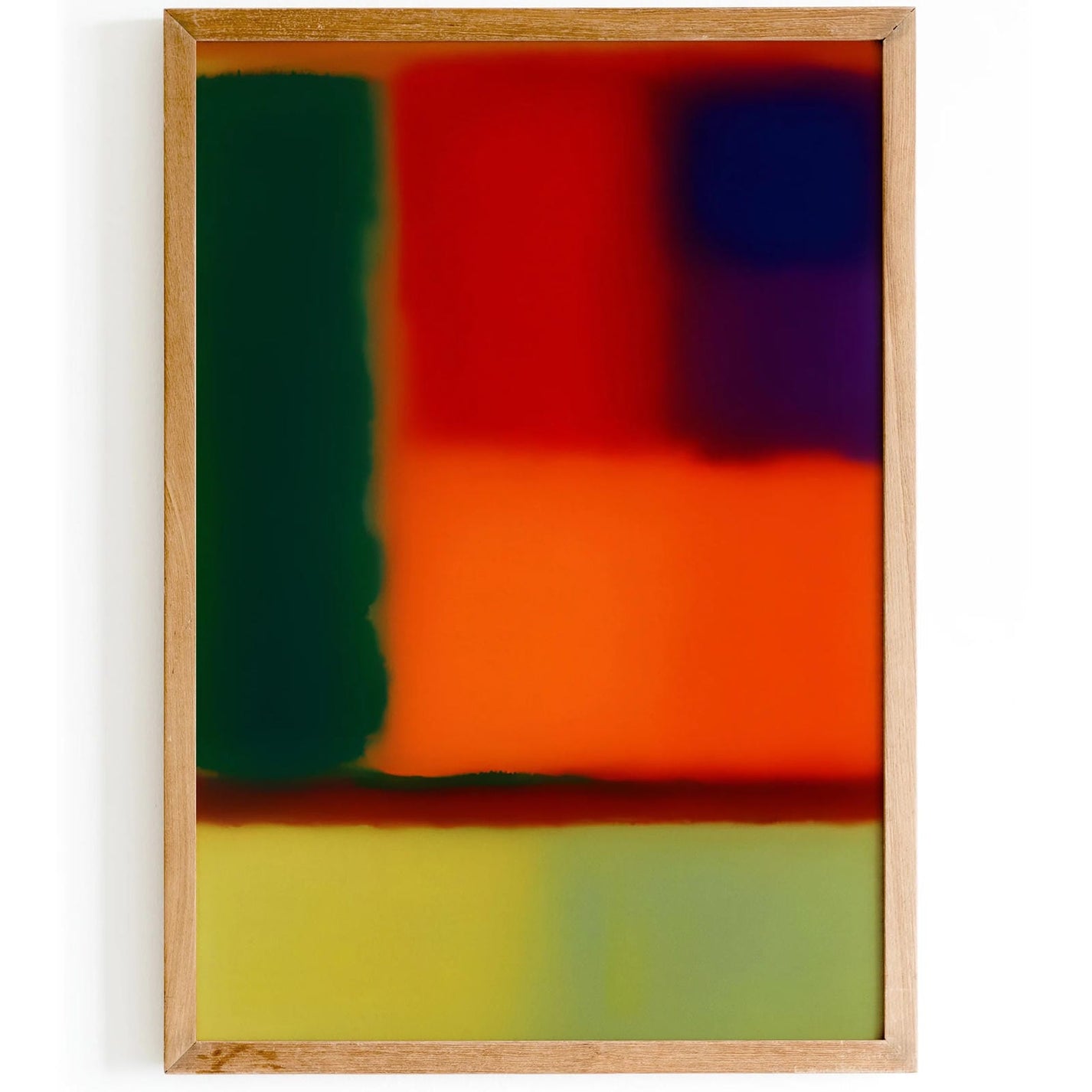 Mark Rothko Inspired Abstract Painting Print – HypeSheriff Europe