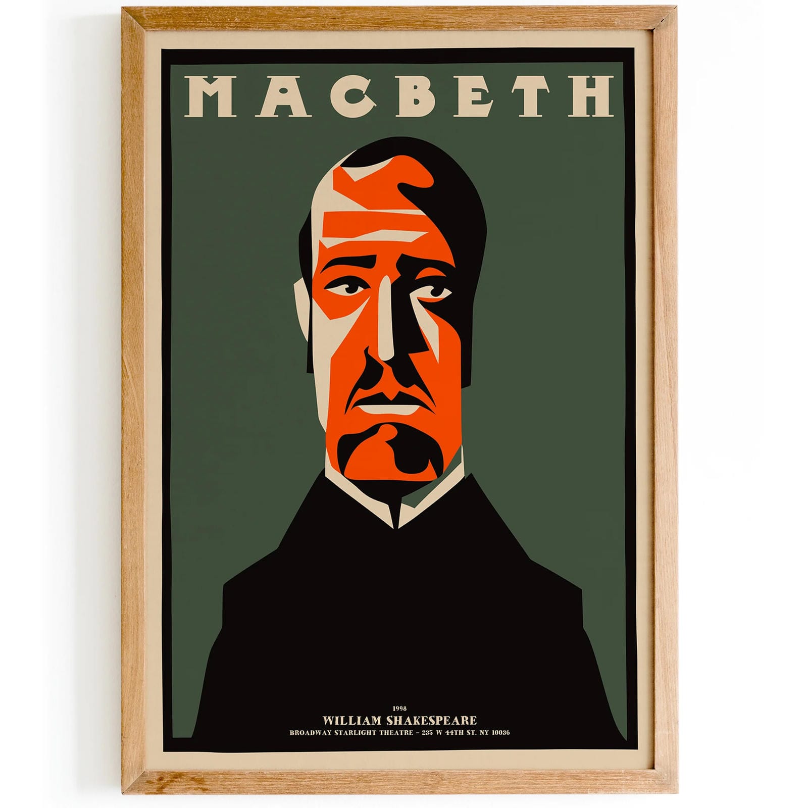 Macbeth Shakespeare 1998 Poster – HypeSheriff Europe