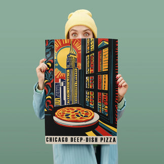 Chicago Pizza Poster – HypeSheriff Europe