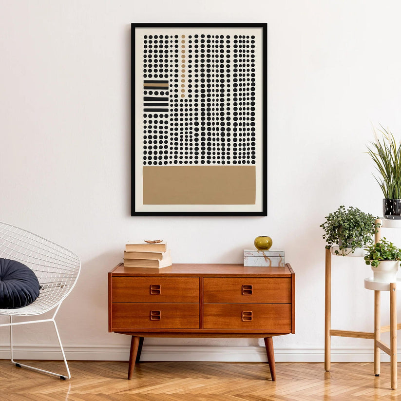 Beige Mid Century Modern Poster – HypeSheriff Europe