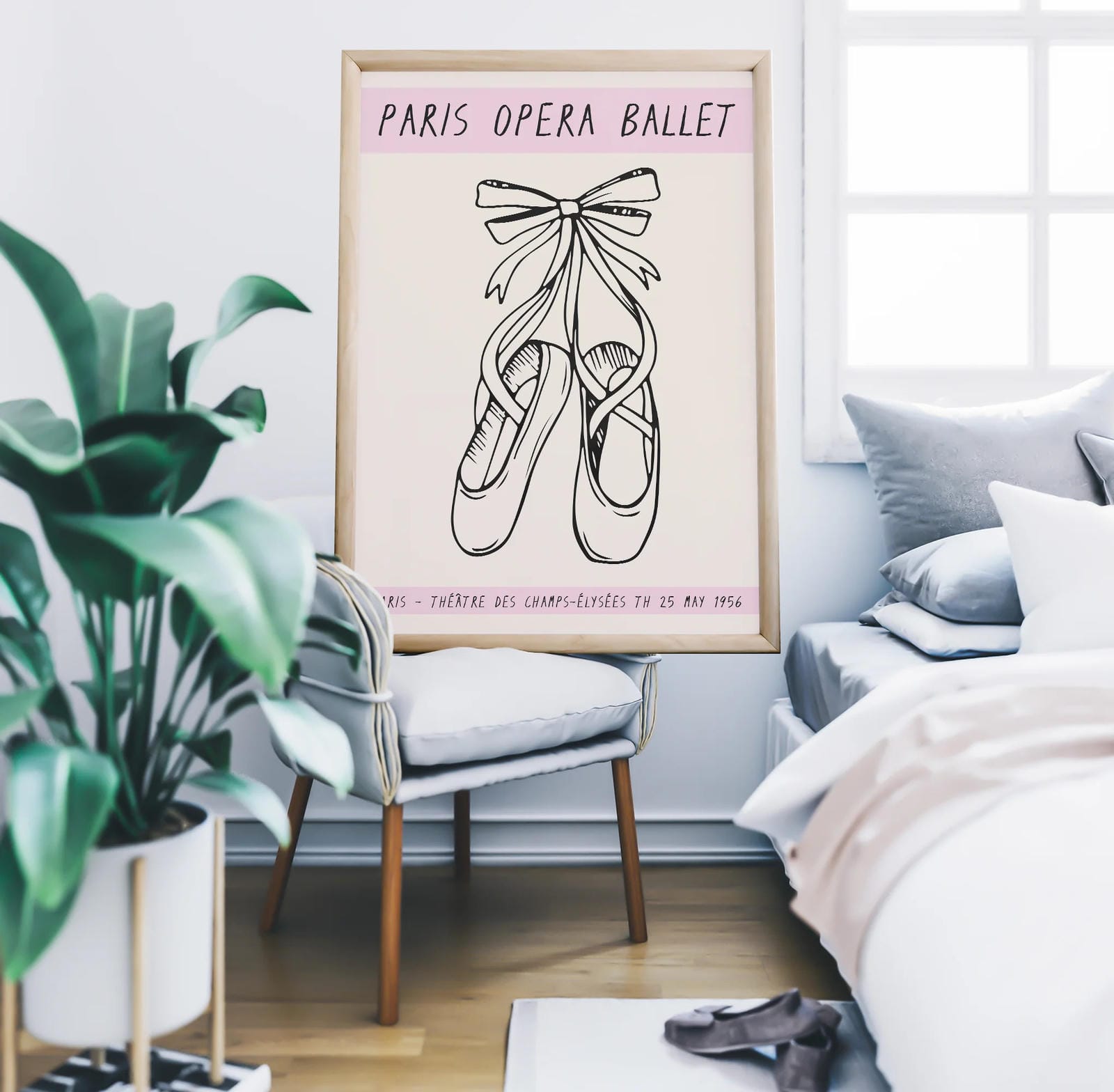 Ballet Pointe Shoes Poster – HypeSheriff Europe