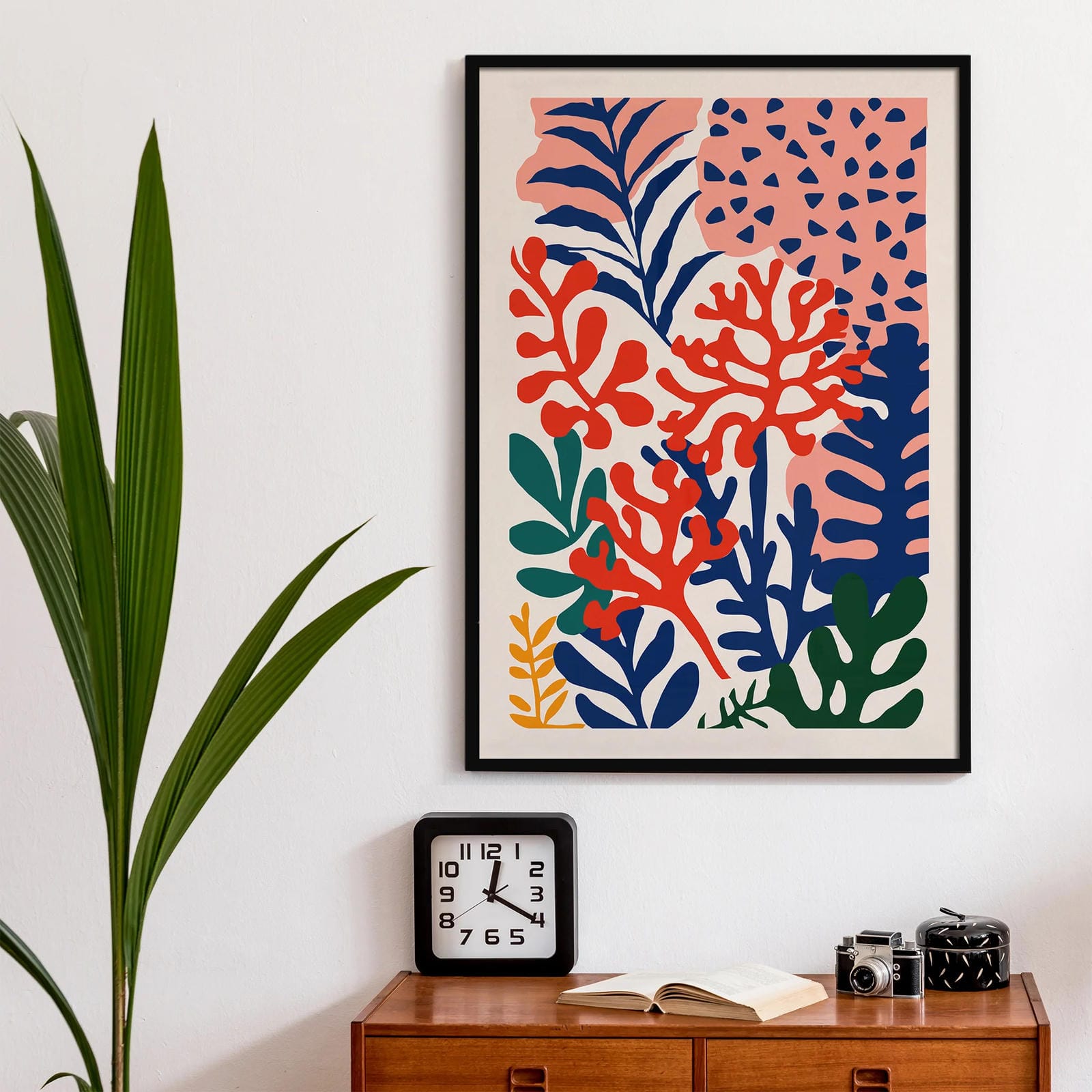 Colorful Cutouts Coral Reefs Poster – HypeSheriff Europe