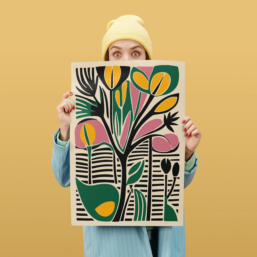 Cut Outs Abstract Art Print – HypeSheriff Europe