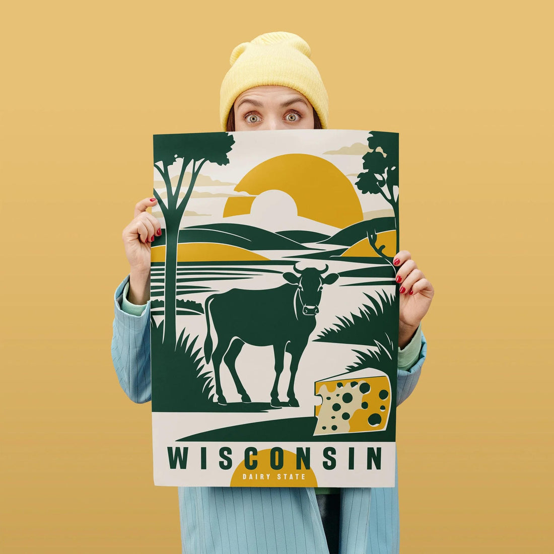 Wisconsin Dairy State Poster – HypeSheriff Europe