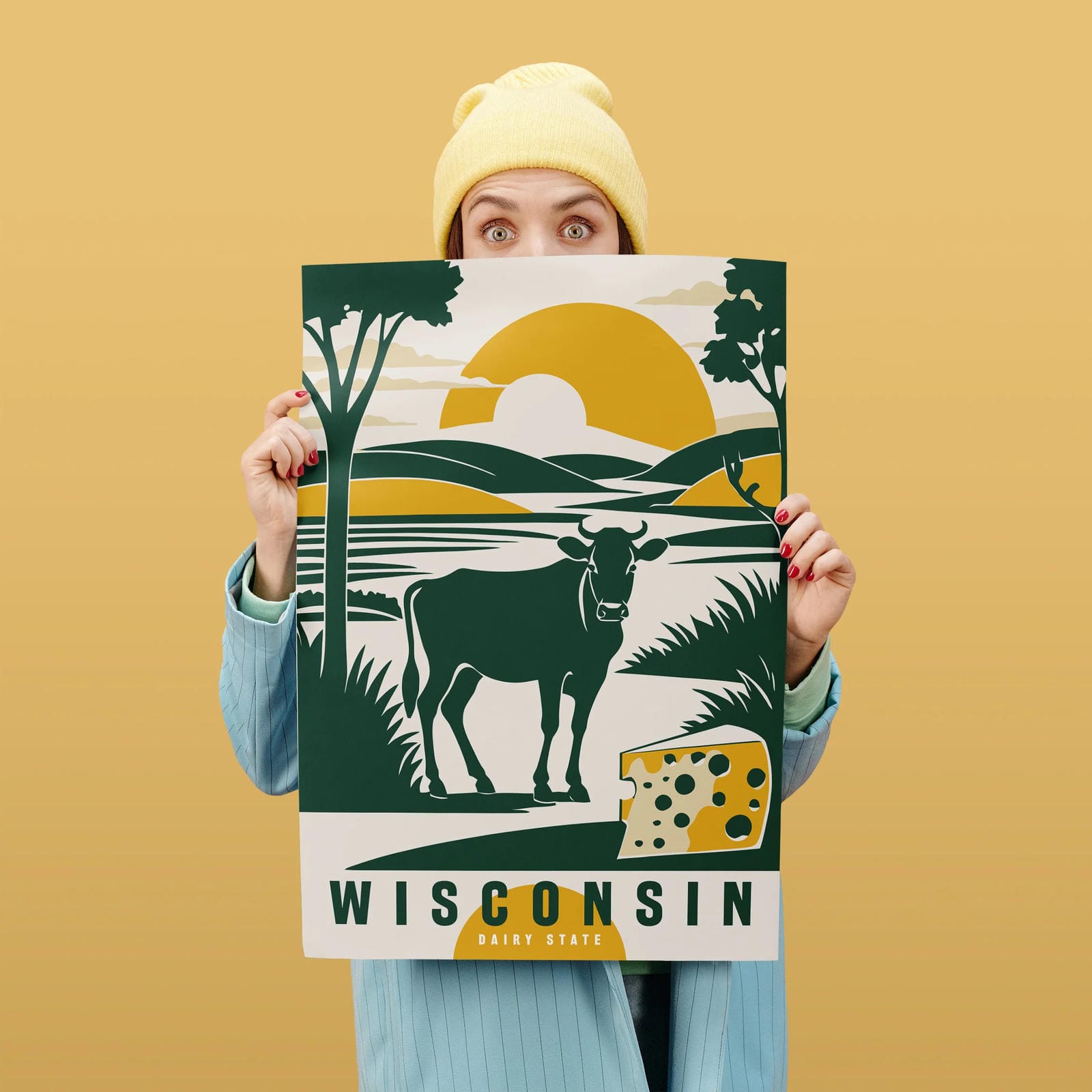 Wisconsin Dairy State Poster – HypeSheriff Europe