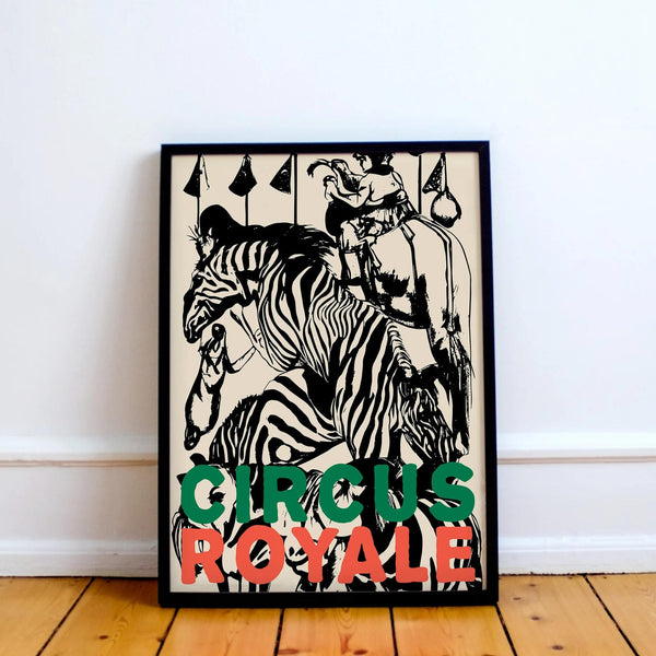 CIRCUS ROYALE - French Circus Vintage Poster – HypeSheriff Europe