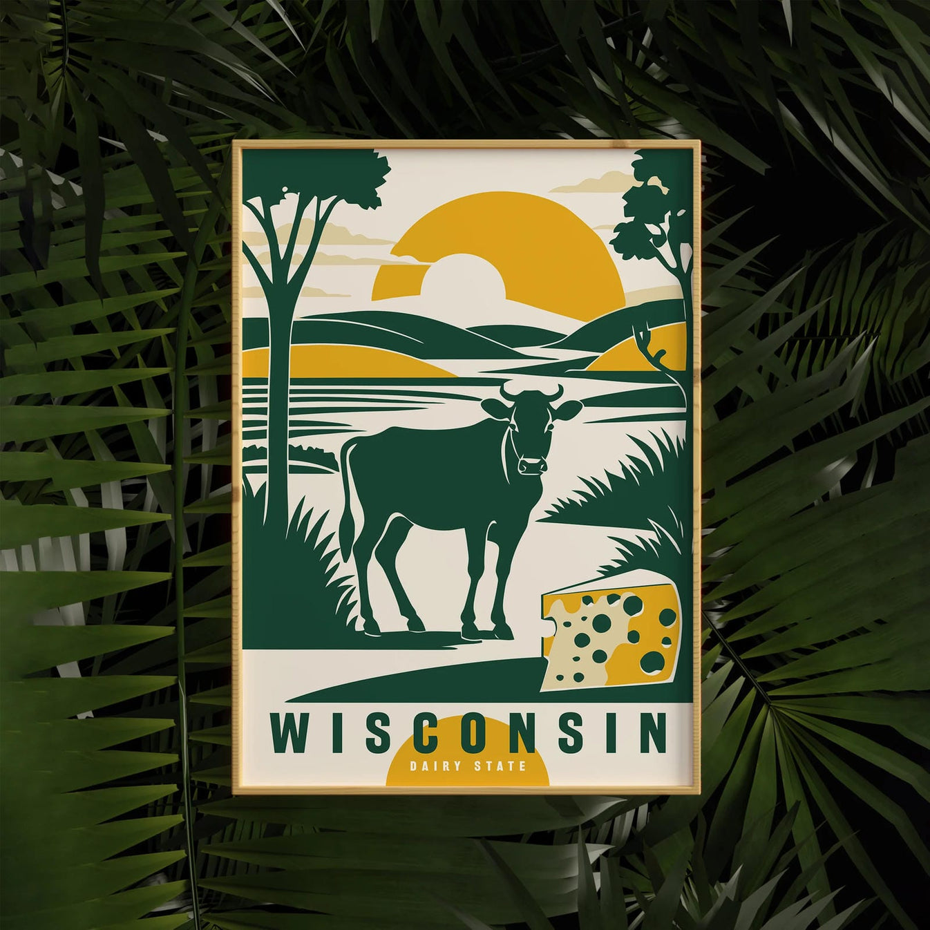 Wisconsin Dairy State Poster – HypeSheriff Europe