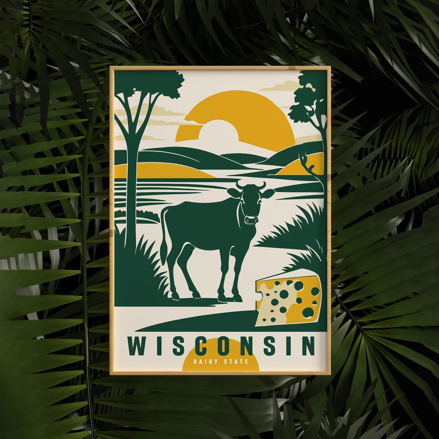 Wisconsin Dairy State Poster – HypeSheriff Europe