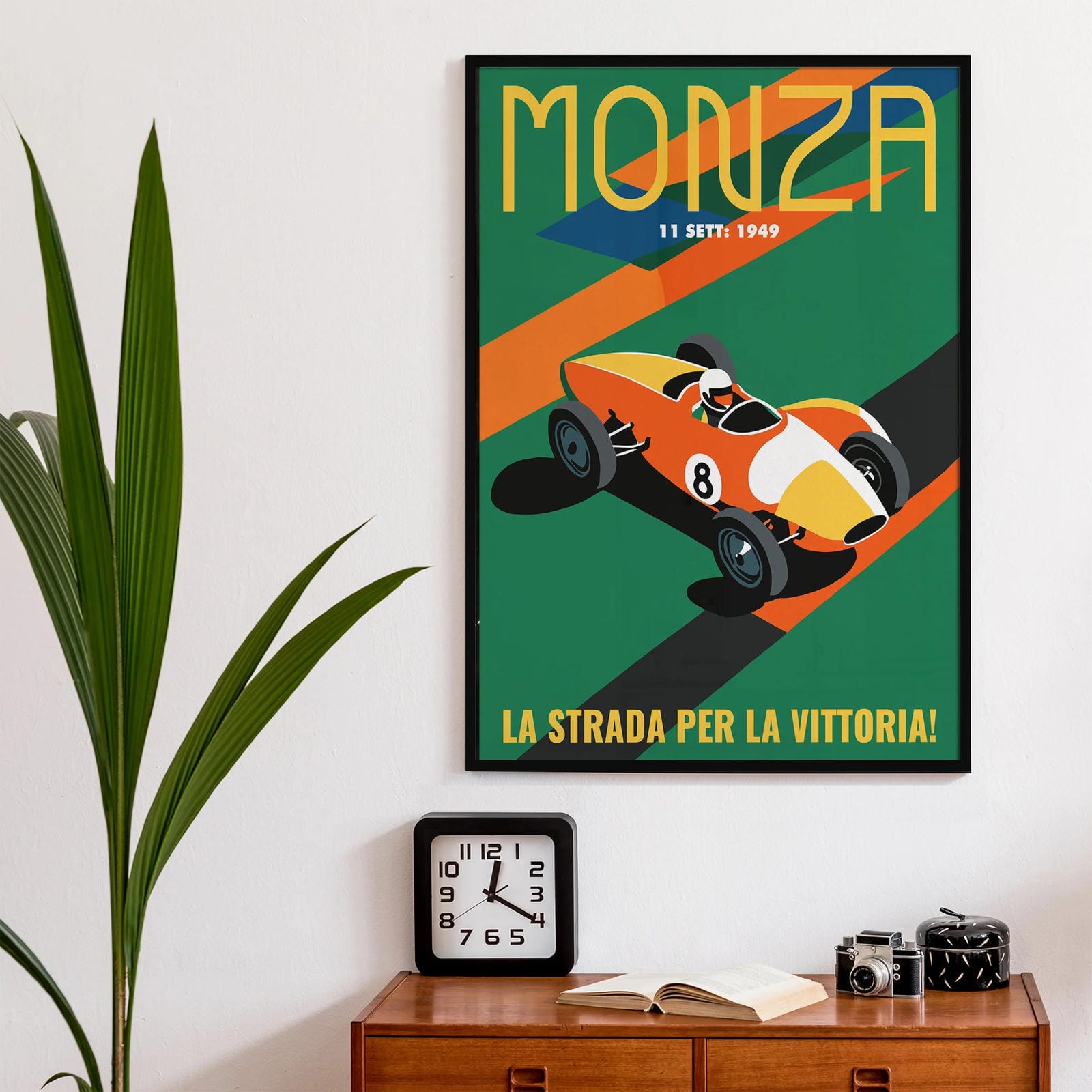 Monza 1949 Vintage Racetrack Poster – HypeSheriff Europe