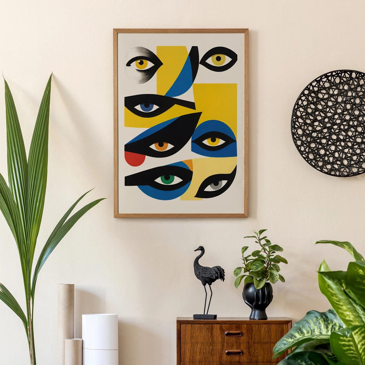 Pop-Art Eyes Retro Poster – HypeSheriff Europe