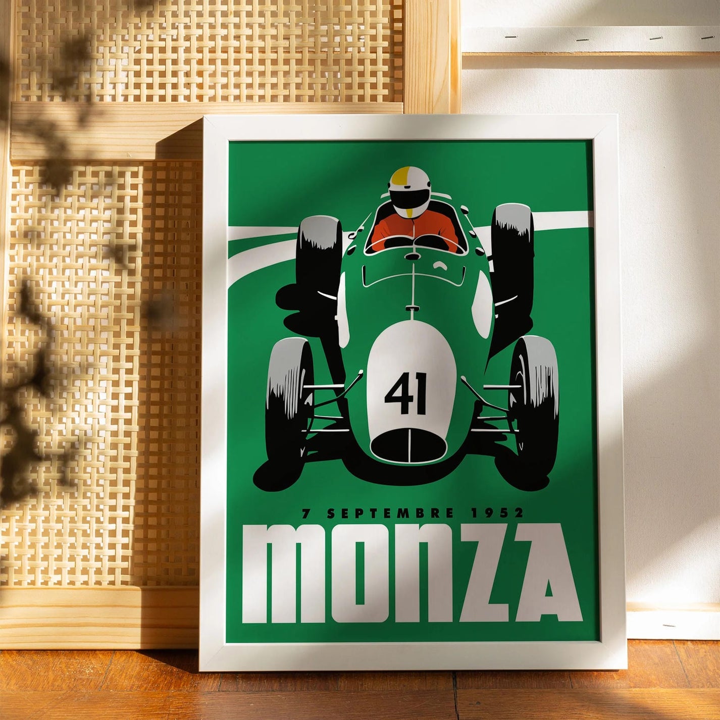 Monza - 1952 Vintage Racing Poster – HypeSheriff Europe