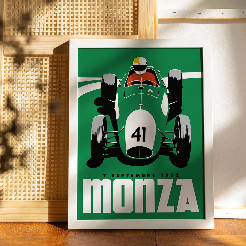 Monza - 1952 Vintage Racing Poster – HypeSheriff Europe