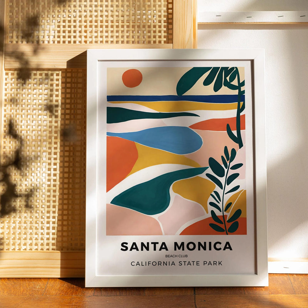Santa Monica Beach Club Poster – HypeSheriff Europe