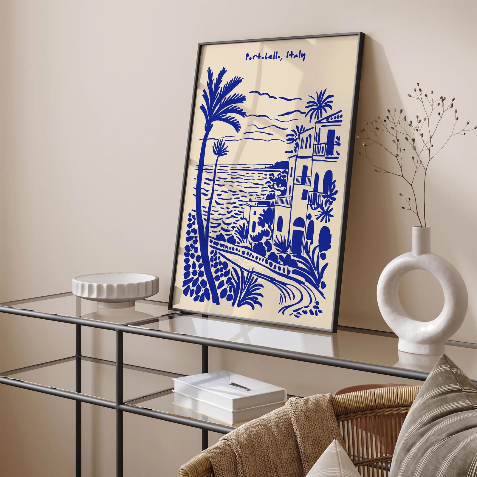 Portobello Italy Landscape Blue Poster – HypeSheriff Europe