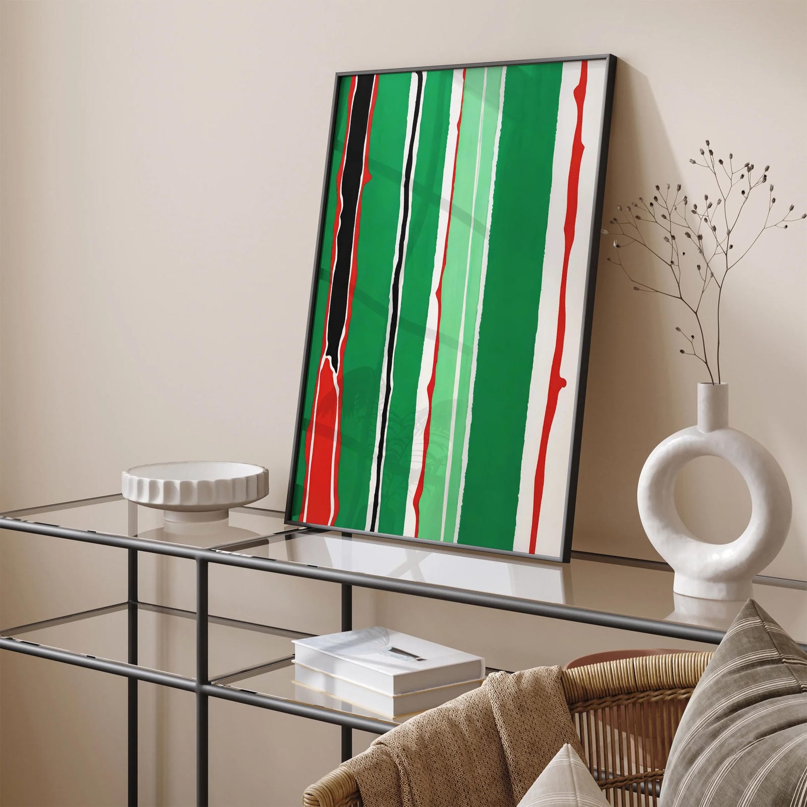 Mid-Century Modern Stripes Poster – HypeSheriff Europe