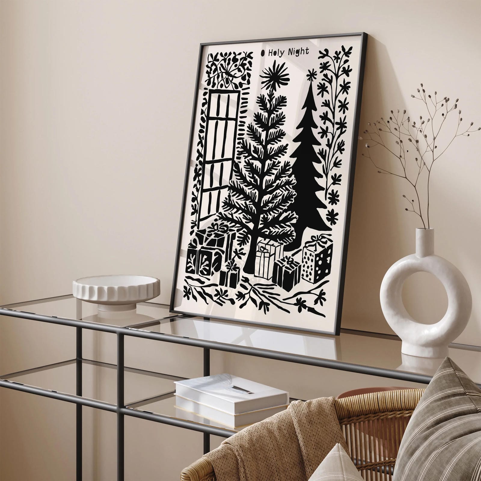 O Holy Night Christmas Time Art Print – HypeSheriff Europe