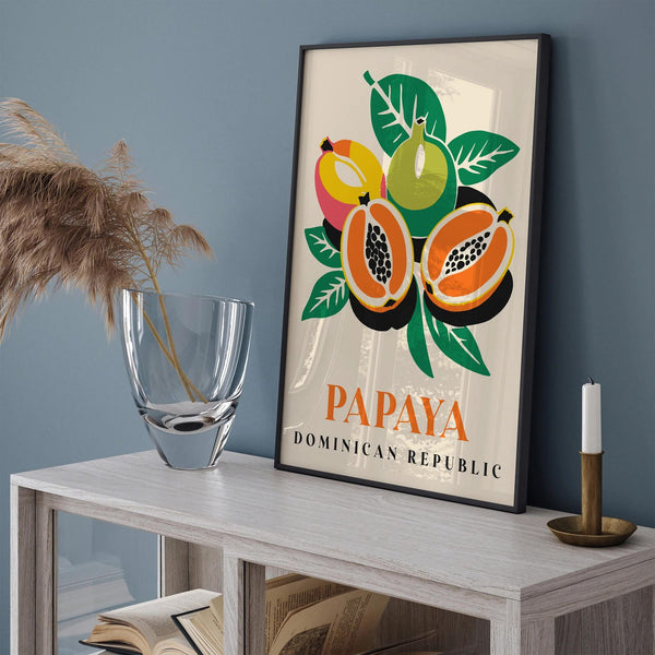 Papaya Tropical Fruit Poster – HypeSheriff Europe