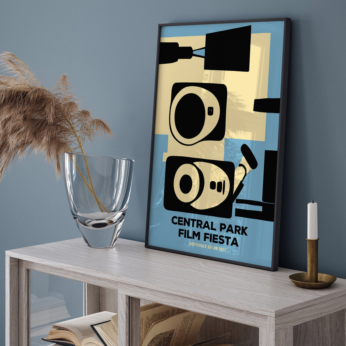 Central Park Film Festival Retro Poster – HypeSheriff Europe