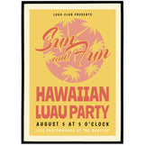 Hawaiian Luau Party Poster – HypeSheriff Europe