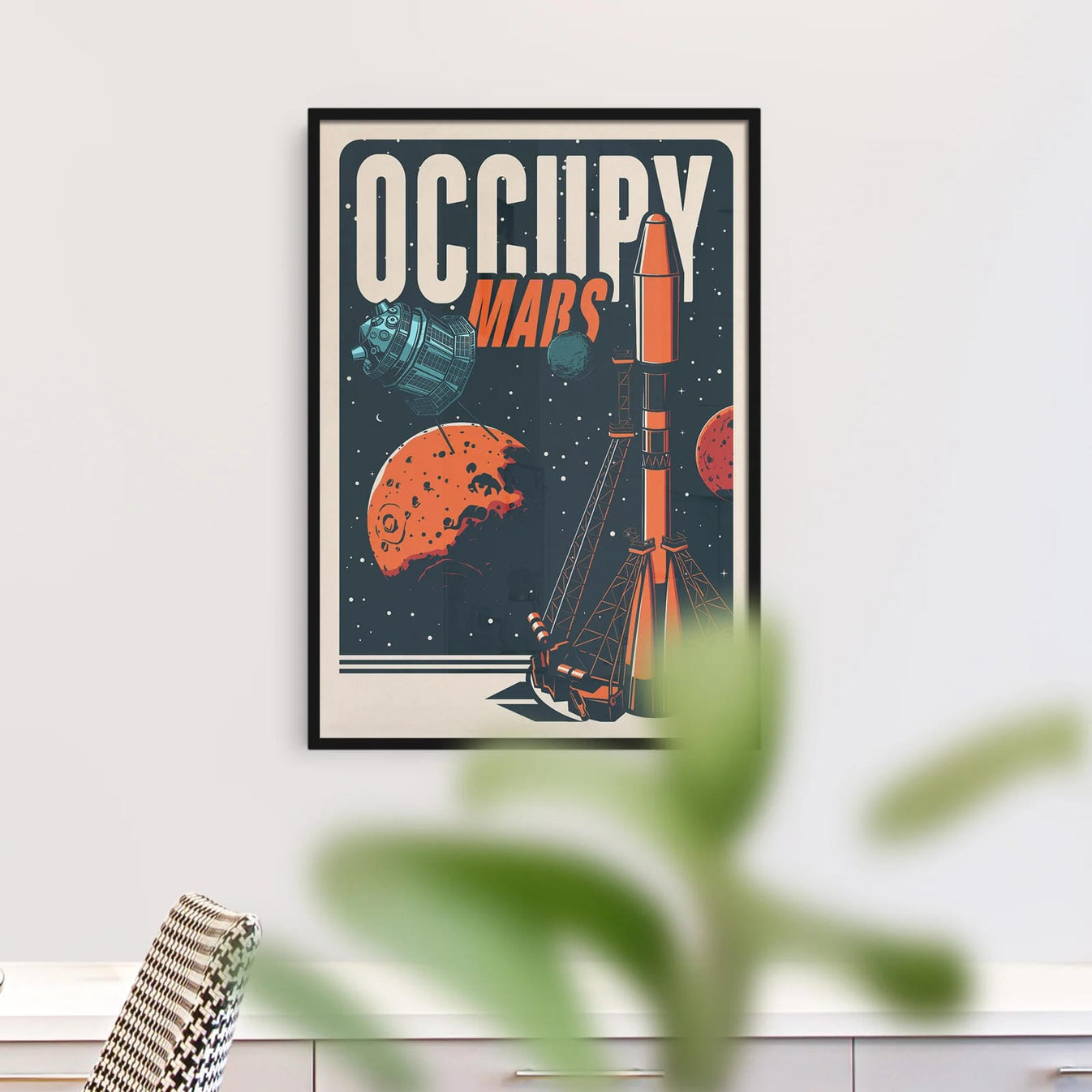 Occupy Mars Poster Print – HypeSheriff Europe