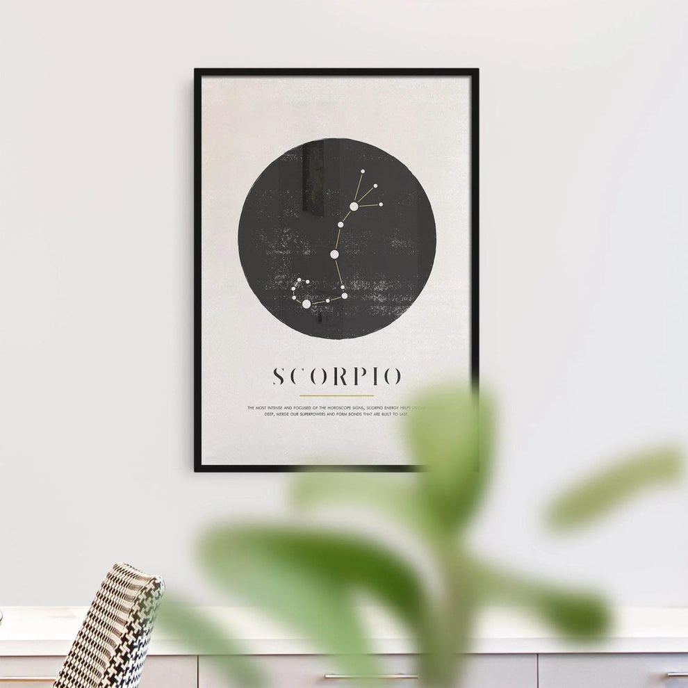 Scorpio Zodiac Art Print – HypeSheriff Europe