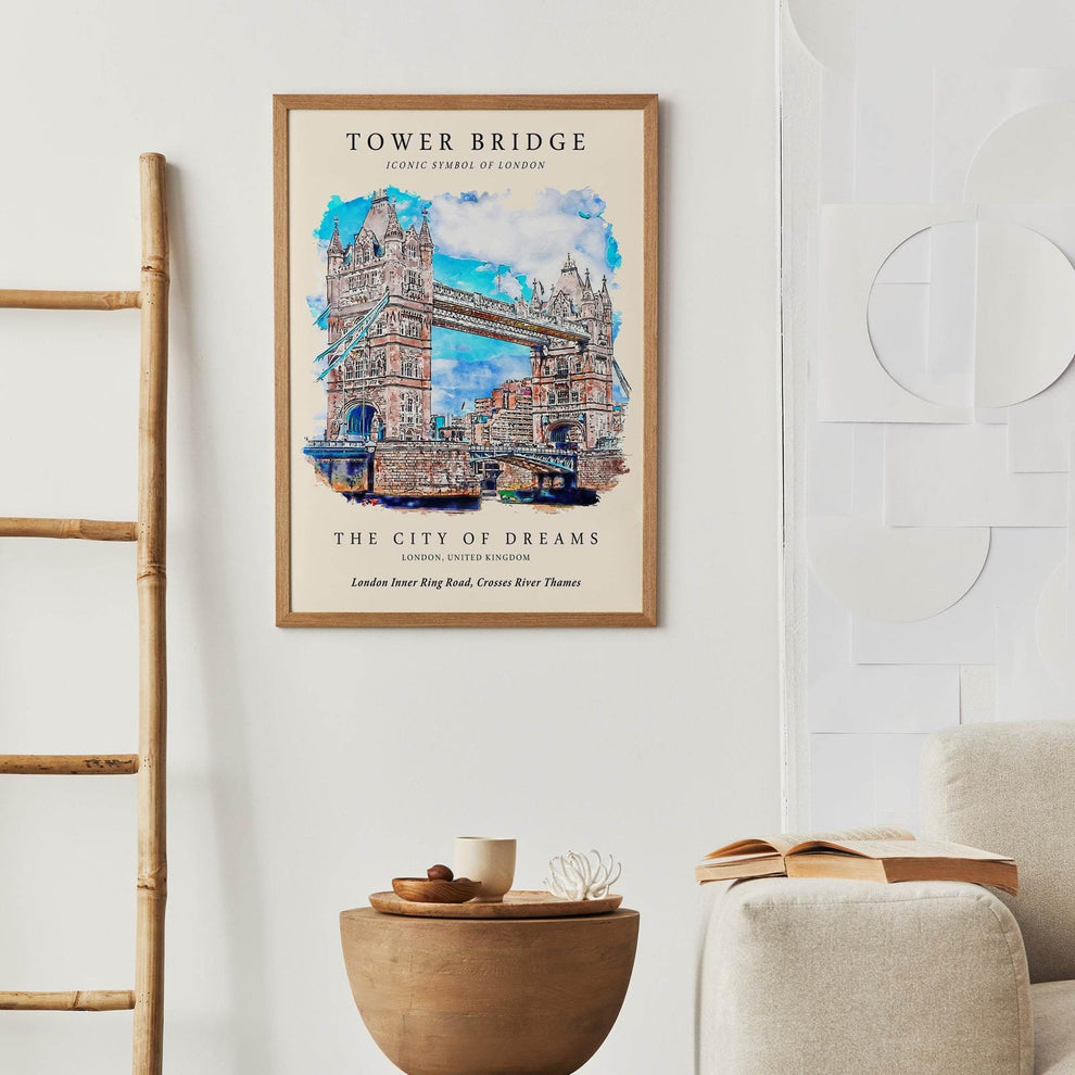 London Tower Bridge Poster | Shop posters and Art prints Online ...