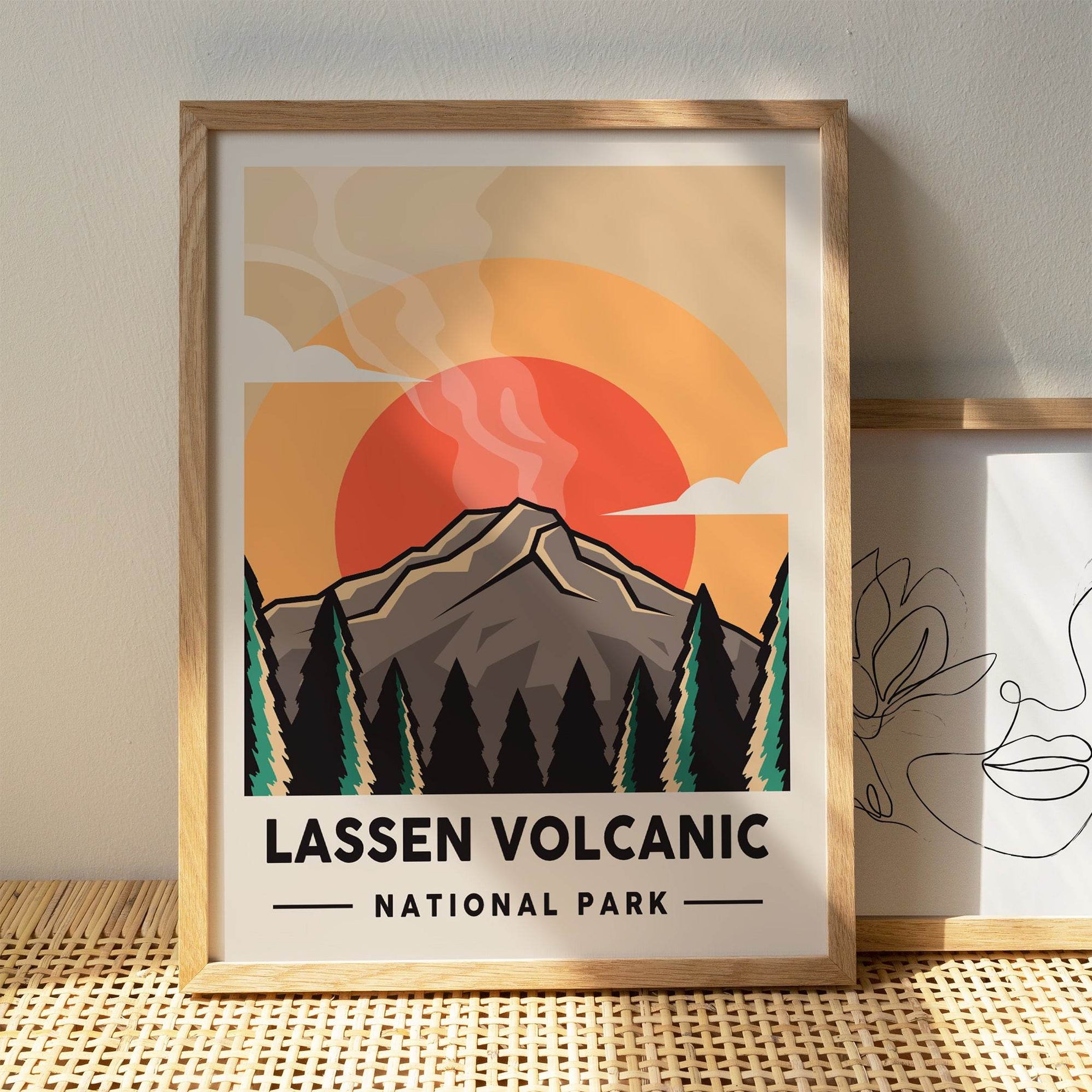 Lassen Volcanic National Park Poster — HypeSheriff Europe