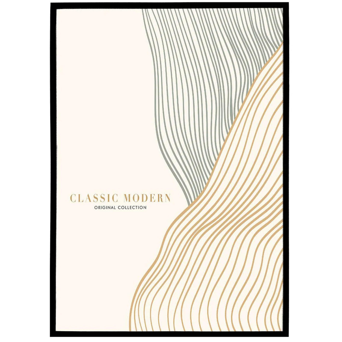 Classic Modern - Scandinavian Pastel Poster – HypeSheriff Europe
