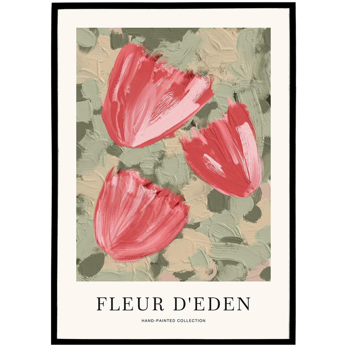 Fleur d'Eden Botanical Painted Poster — HypeSheriff Europe