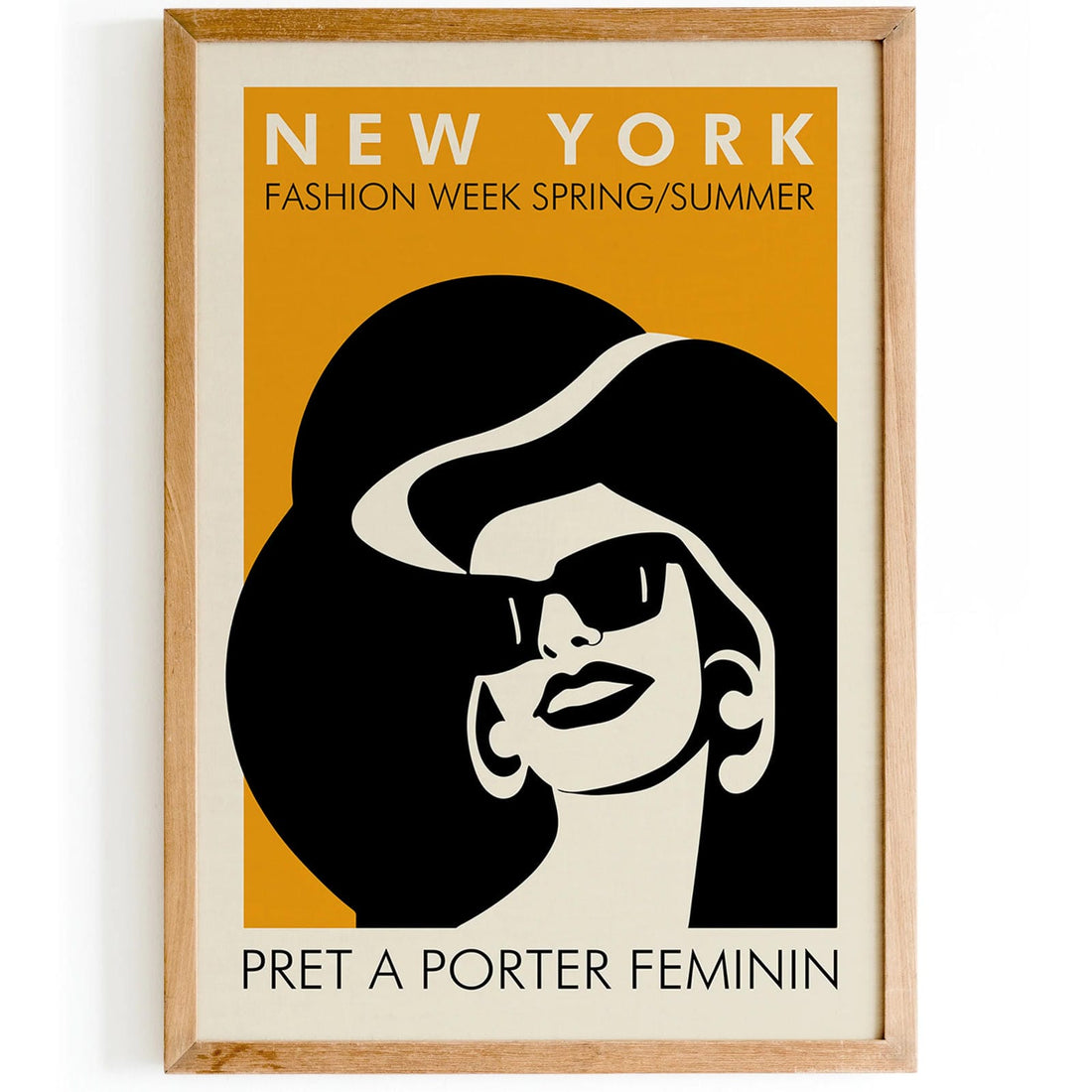 New York Fashion Week Mustard Poster – HypeSheriff Europe