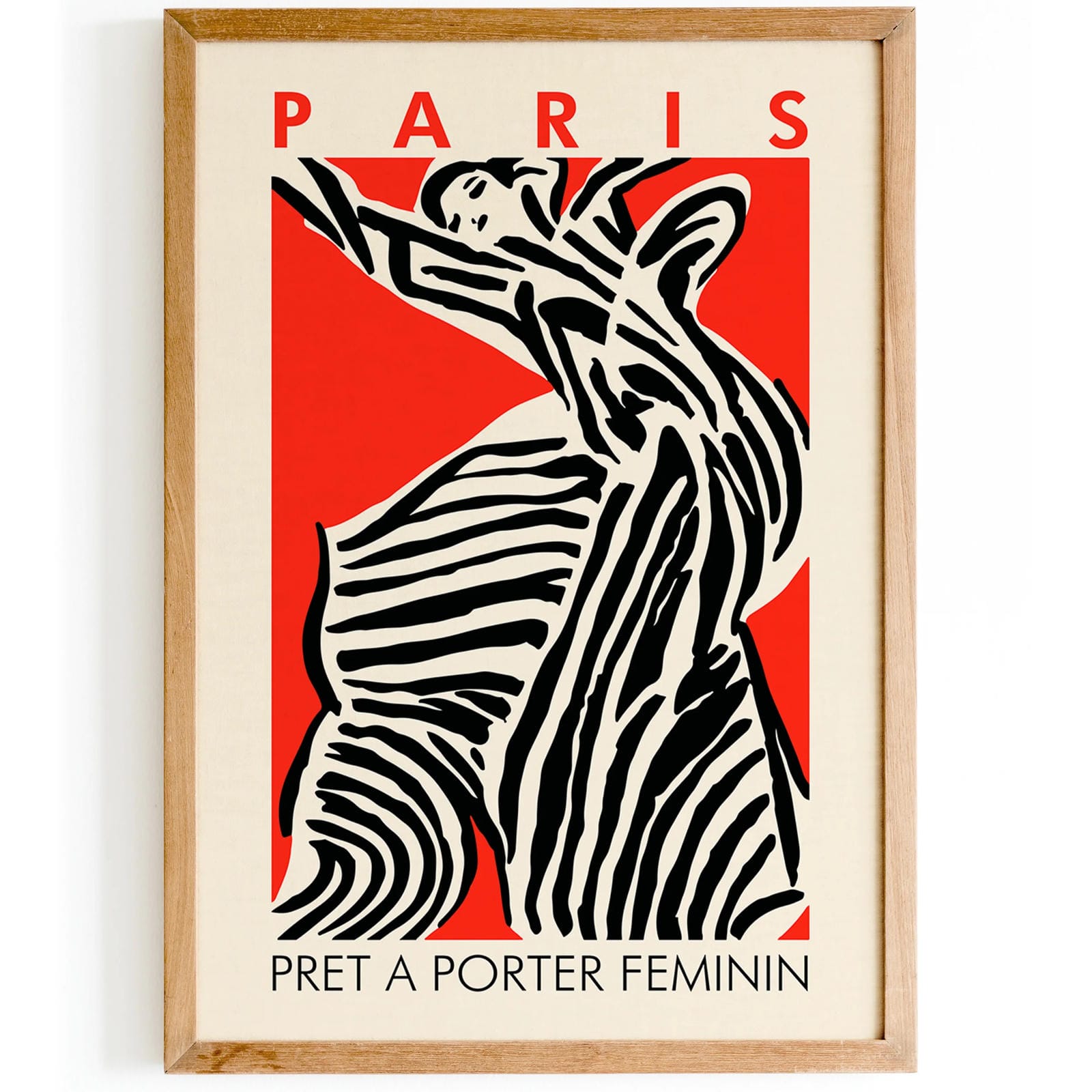 Pret A Porter Feminin Fashion Poster – HypeSheriff Europe