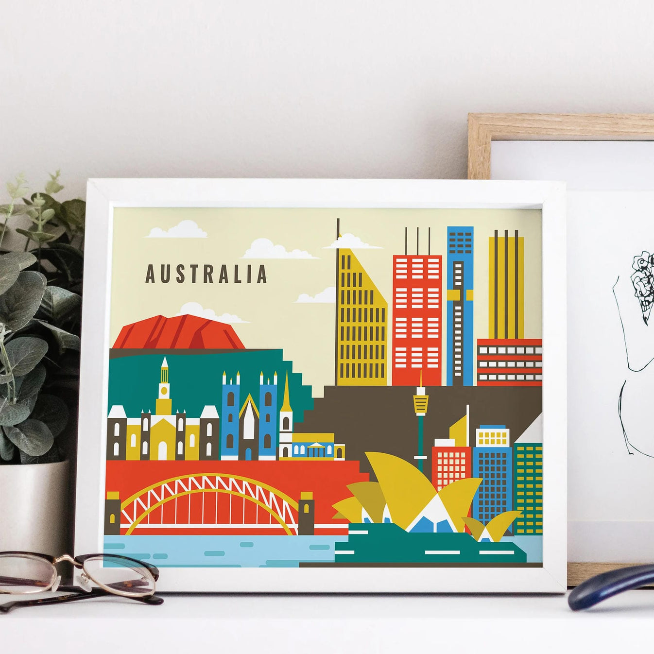 Australia Vintage Colorful Poster – HypeSheriff Europe